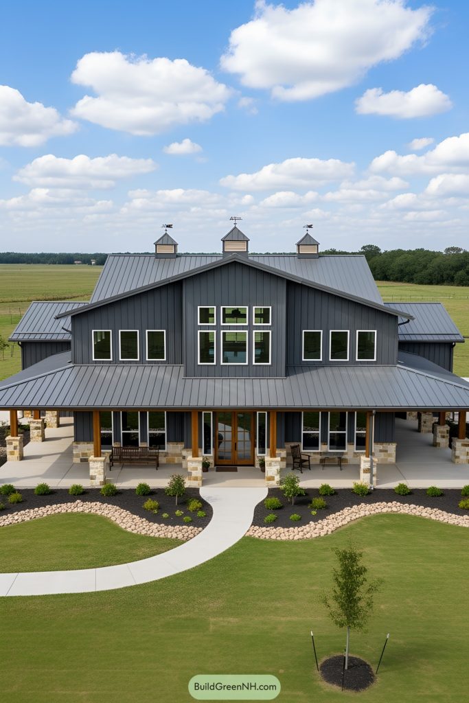 23 Barndominiums With Wraparound Porch and More to Explore