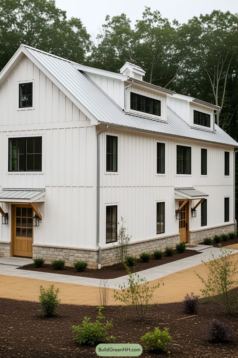 22 White Barn Houses That Look Chic and Cozy