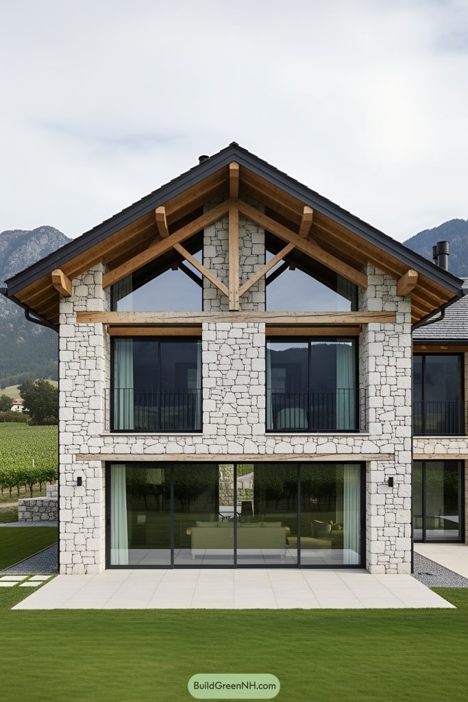24 Modern Rustic Houses That Merge Cozy Charm and Contemporary Chic