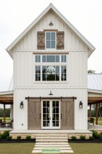 22 White Barn Houses That Look Chic and Cozy