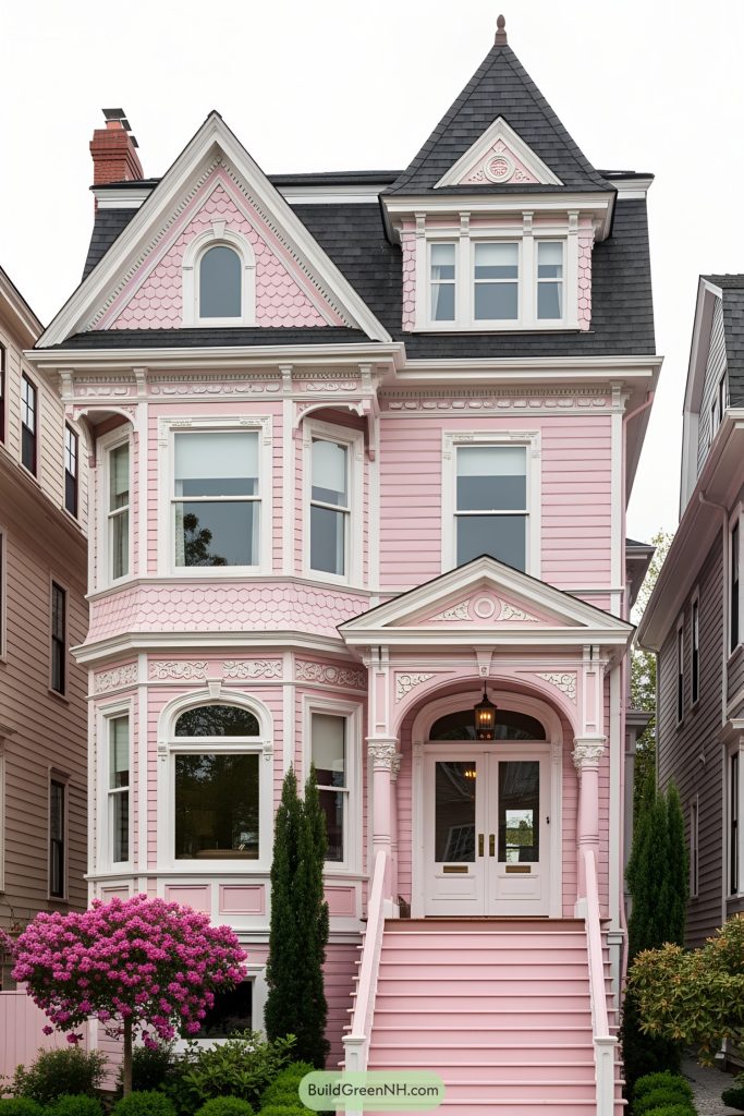 23 Pink Victorian Houses That Paint The Town Fabulous