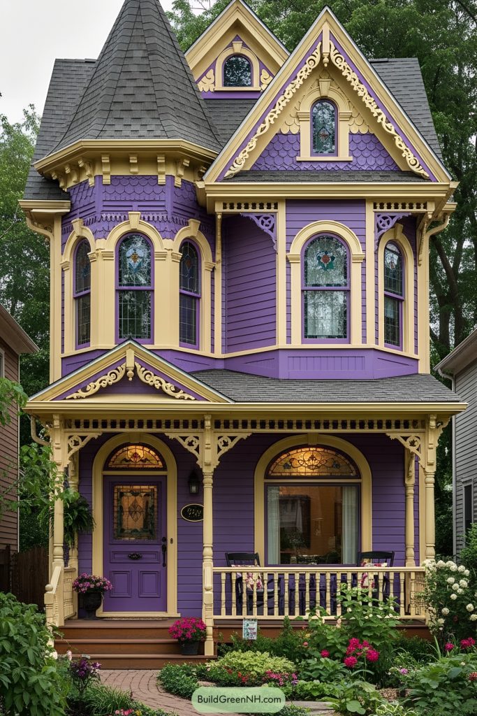 Small Modern Victorian House