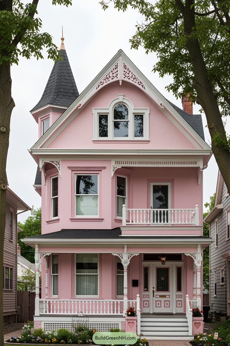 23 Pink Victorian Houses That Paint The Town Fabulous