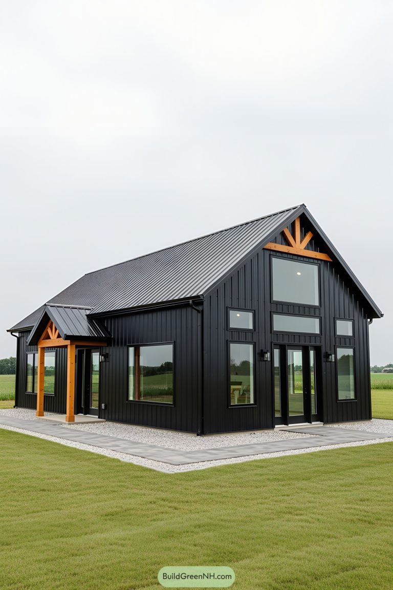 23 Black Pole Barn Houses That Are Anything But Ordinary