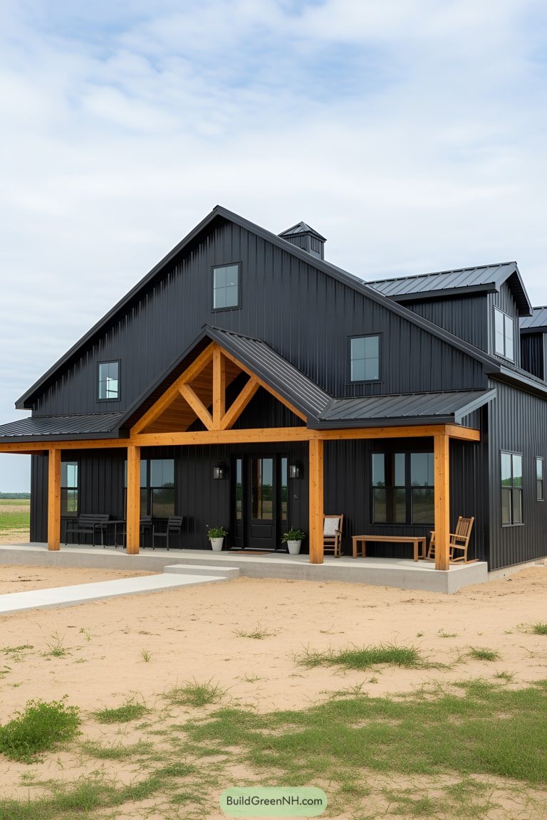 23 Black Pole Barn Houses That Are Anything But Ordinary