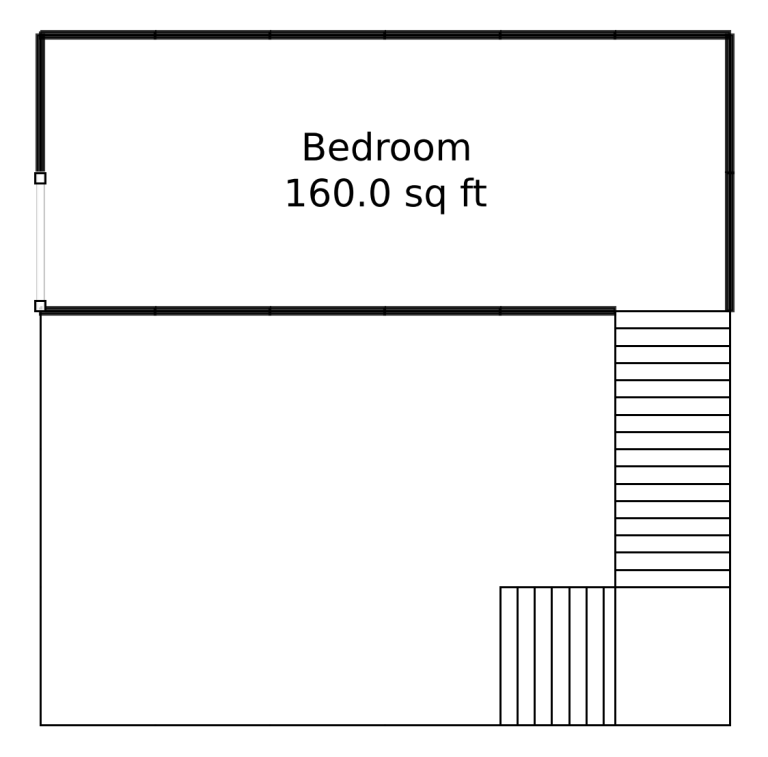 Ruby Cabin on a Rainbow Slope: Small Cabin Floor Plans