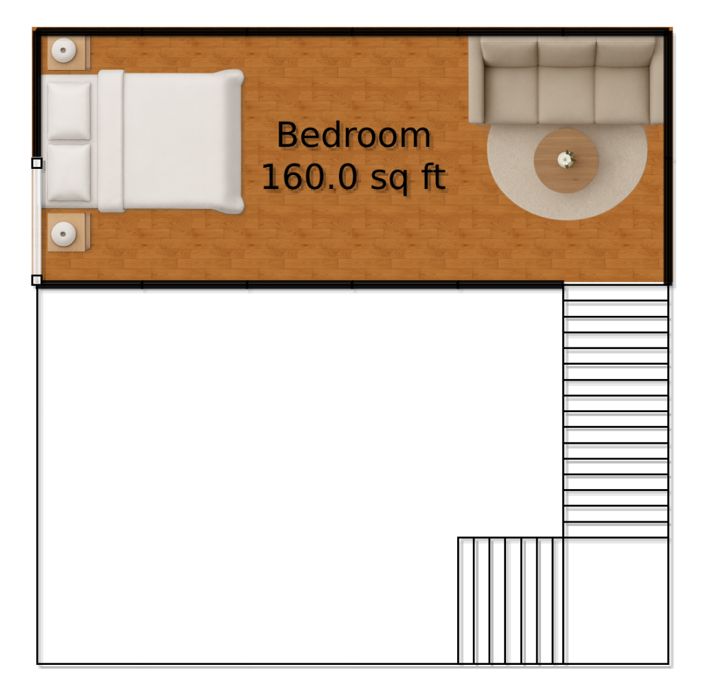 Ruby Cabin on a Rainbow Slope: Small Cabin Floor Plans
