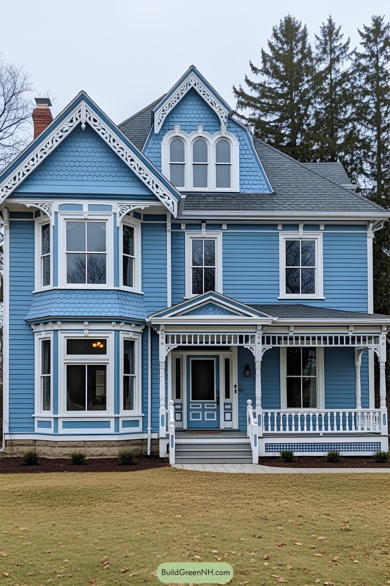 23 Blue Victorian Houses That Wear the Color Well