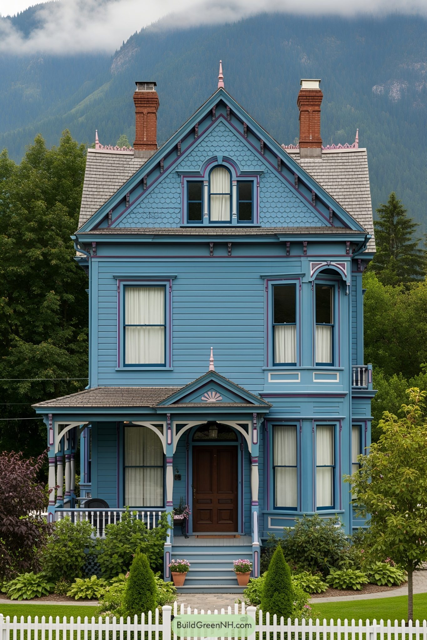 23 Blue Victorian Houses That Wear the Color Well