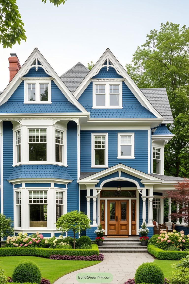 23 Blue Victorian Houses That Wear the Color Well