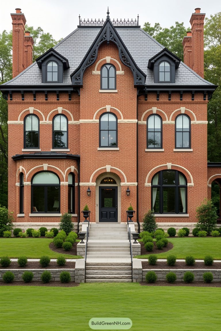 23 Brick Victorian Houses That Ooze Timeless Charm