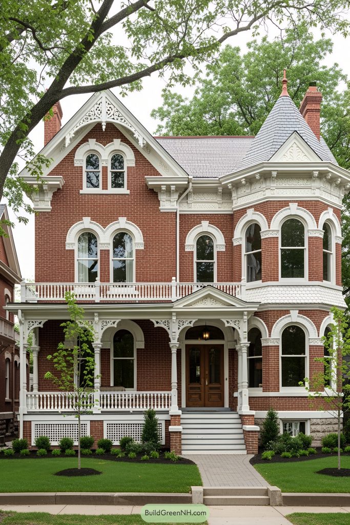 23 Brick Victorian Houses That Ooze Timeless Charm