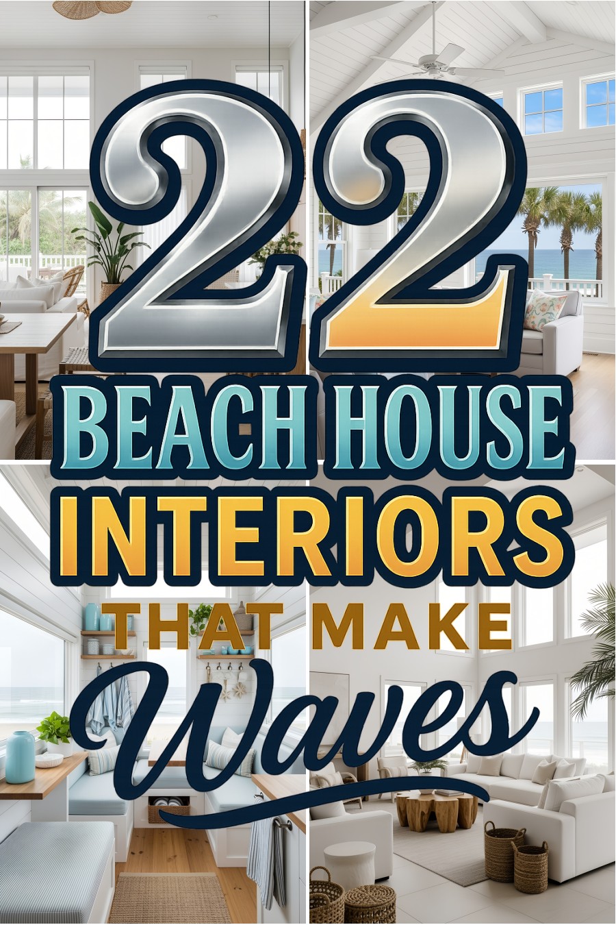 22 Beach House Interiors That Make Waves
