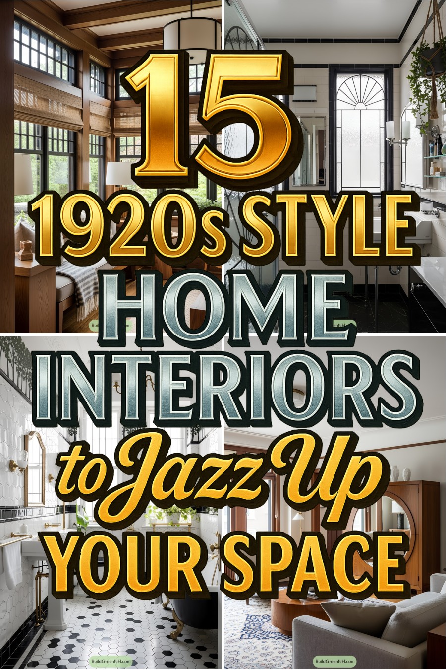 15 1920s Style Home Interiors to Jazz Up Your Space