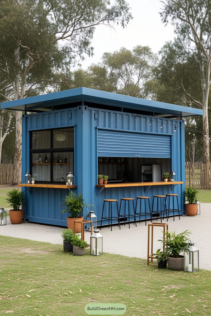 20 Container Bar Designs with Style and Sustainability