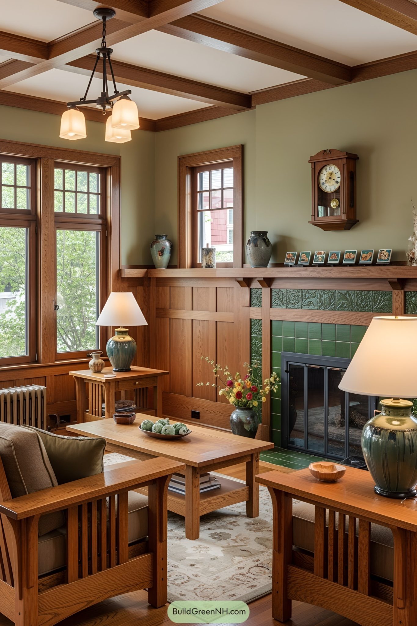 23 Craftsman Style Living Rooms That Exude Charm and Coziness