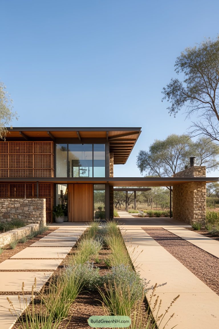 18 Luxury One Story Home Exteriors with a Wow Factor