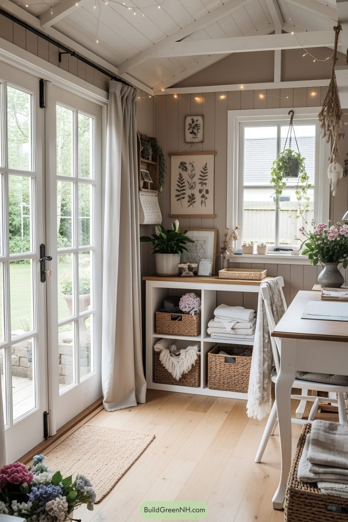 21 Small She Shed Interiors Unleashing Cozy Creativity
