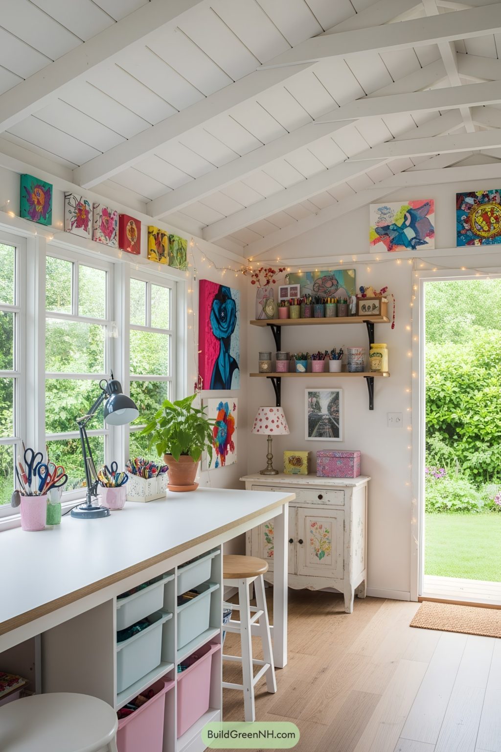 21 Small She Shed Interiors Unleashing Cozy Creativity