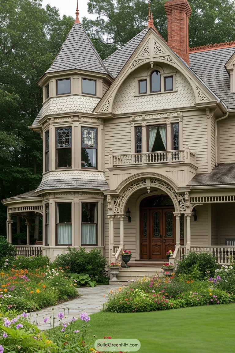 22 Victorian Country Houses in a Vision of Elegance