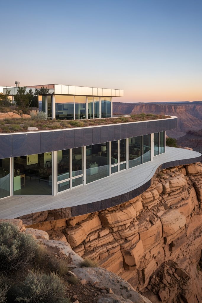 18 House Designs With Mirror Siding That Disappear in Plain Sight