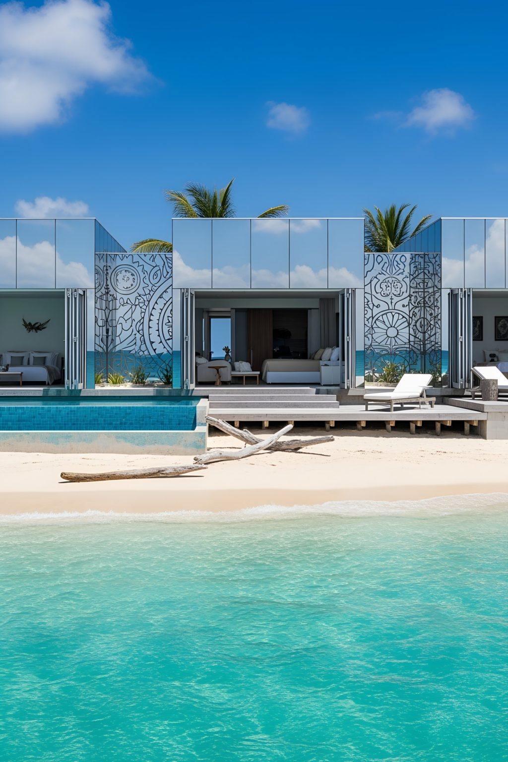 18 House Designs With Mirror Siding That Disappear in Plain Sight