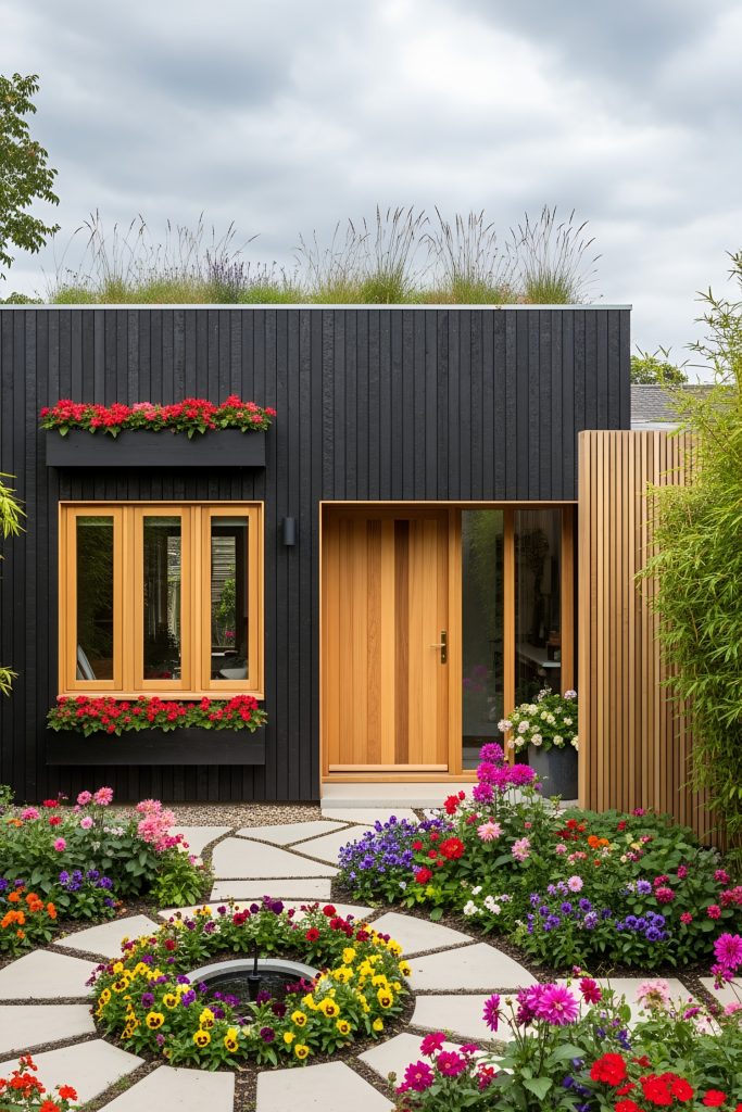 21 Modern House Designs with Built-In Flower Boxes That Bloom with Style