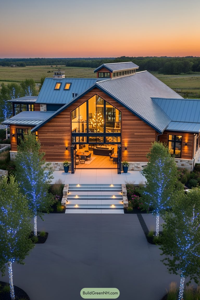 19 Modern Barndominiums Basking in Sunset Hues