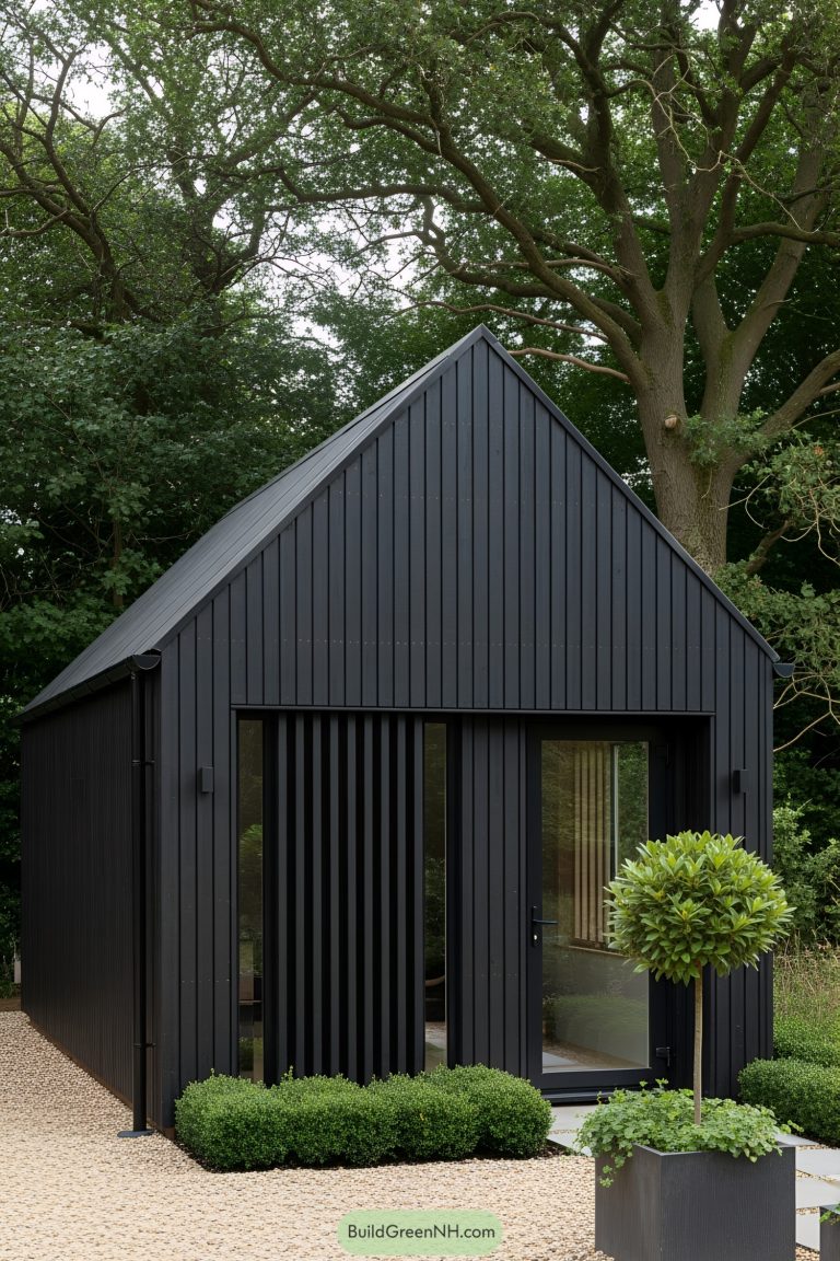 23 Black Sheds for More Backyard Drama