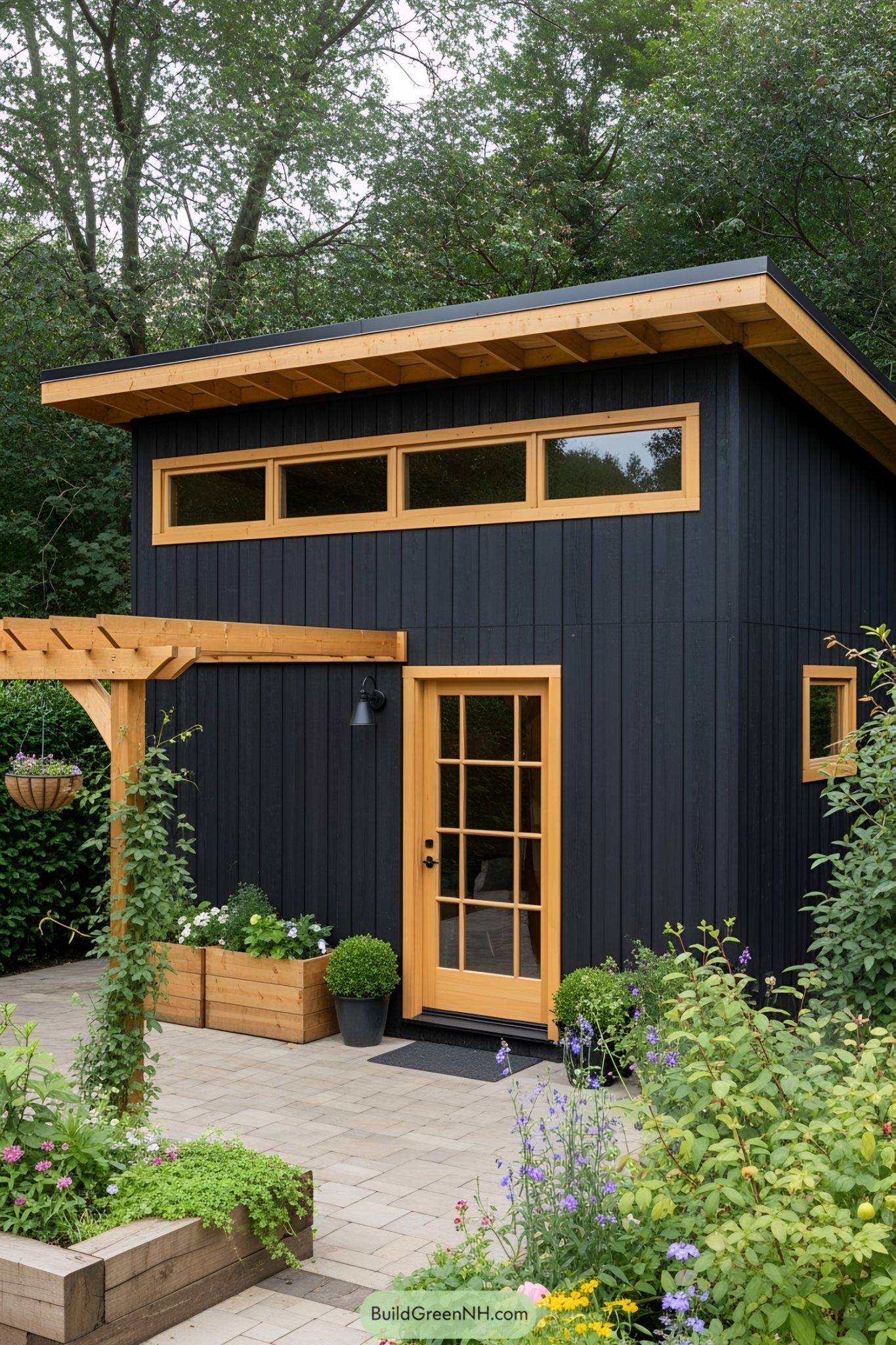 23 Black Sheds for More Backyard Drama