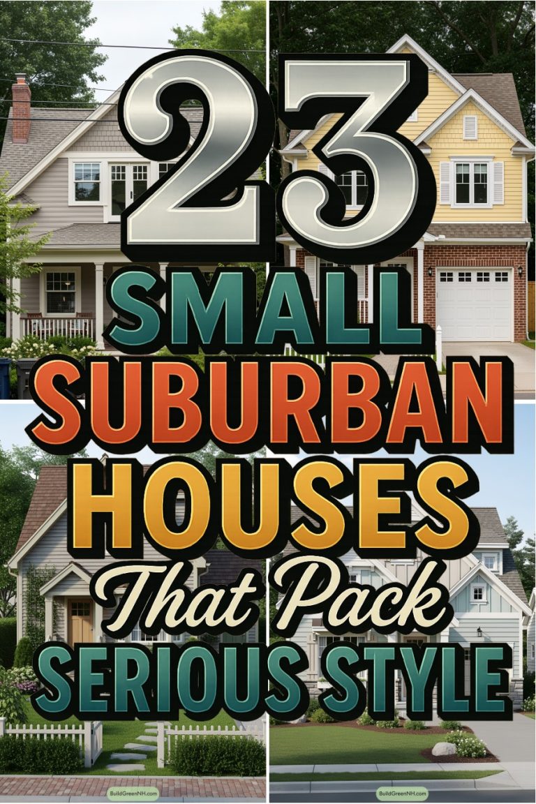 23 Small Suburban Houses That Pack Serious Style