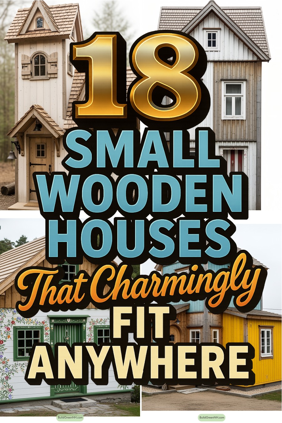 18 Small Wooden Houses That Charmingly Fit Anywhere