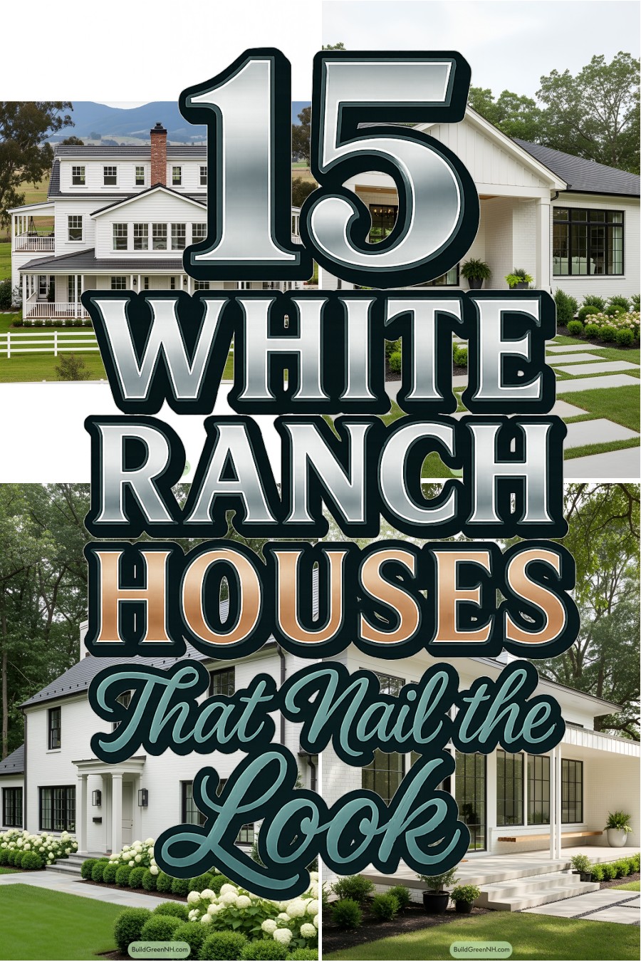 15 White Ranch Houses That Nail the Look