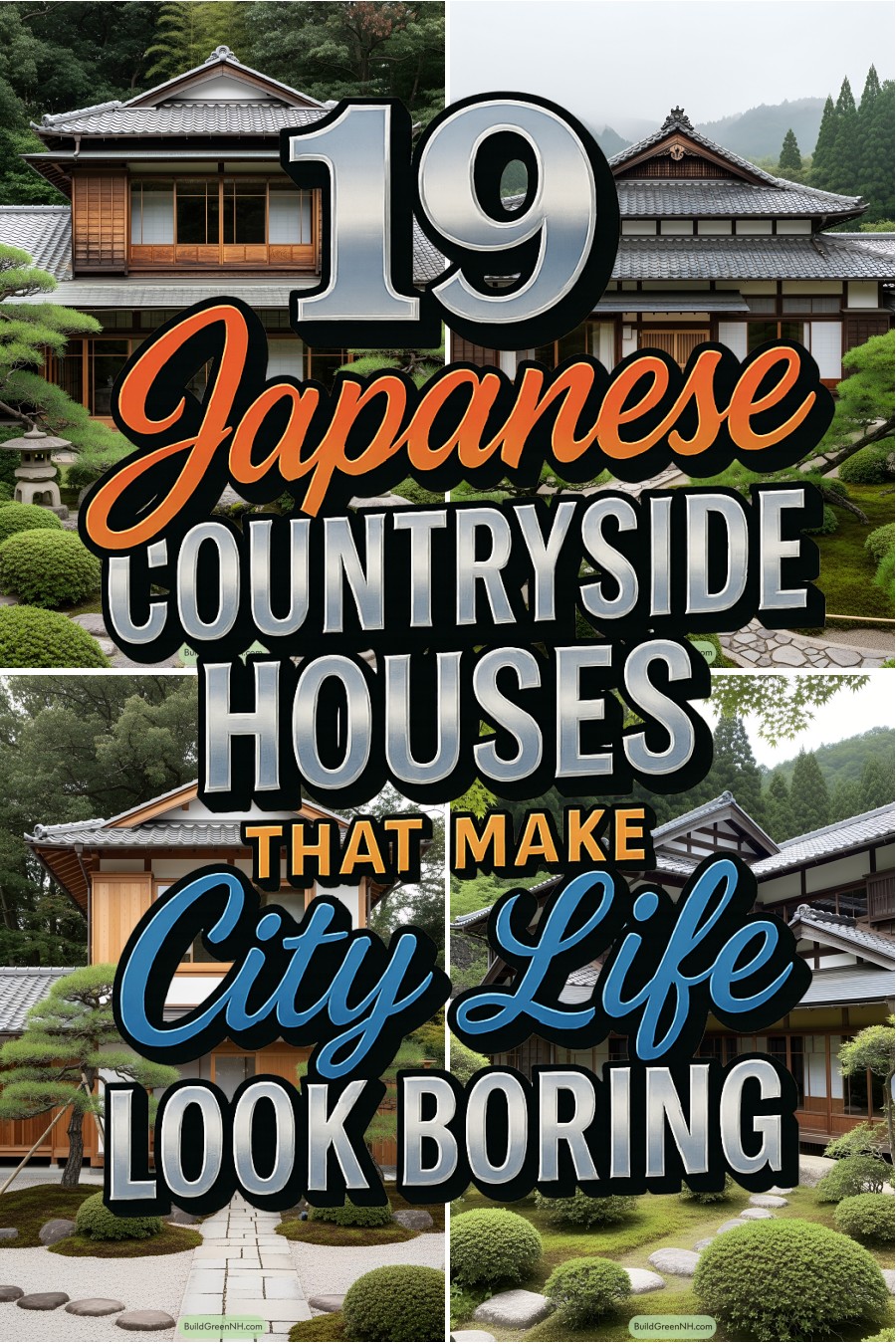 19 Japanese Countryside Houses That Make City Life Look Boring