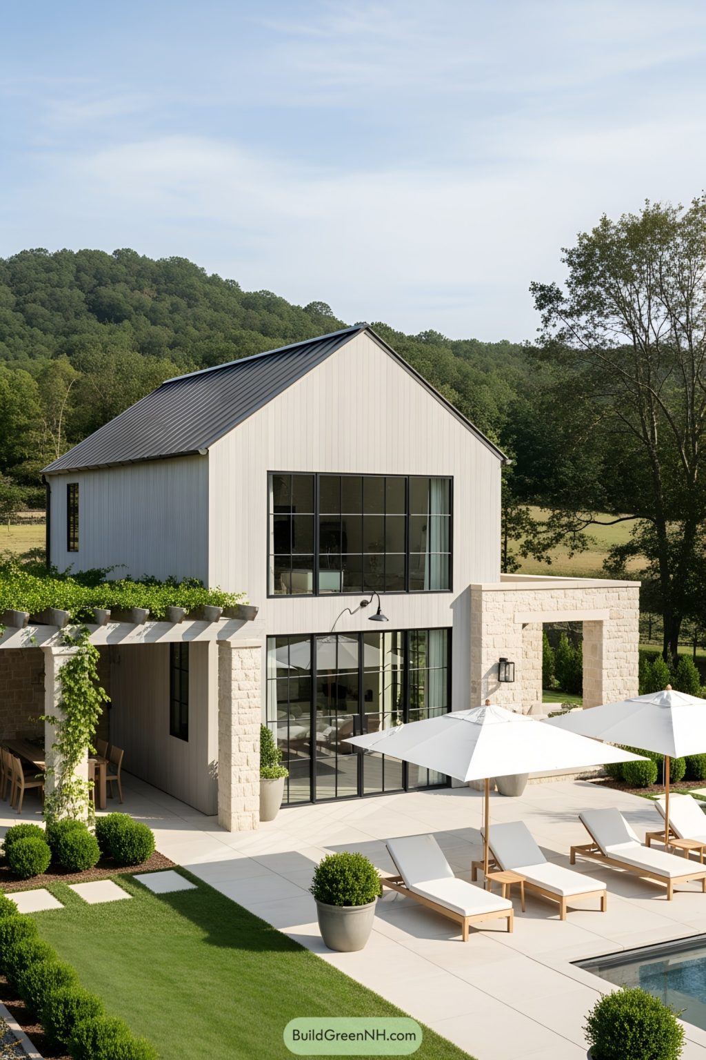 25 Farmhouse Pool Houses That Will Make You Want to Dive In