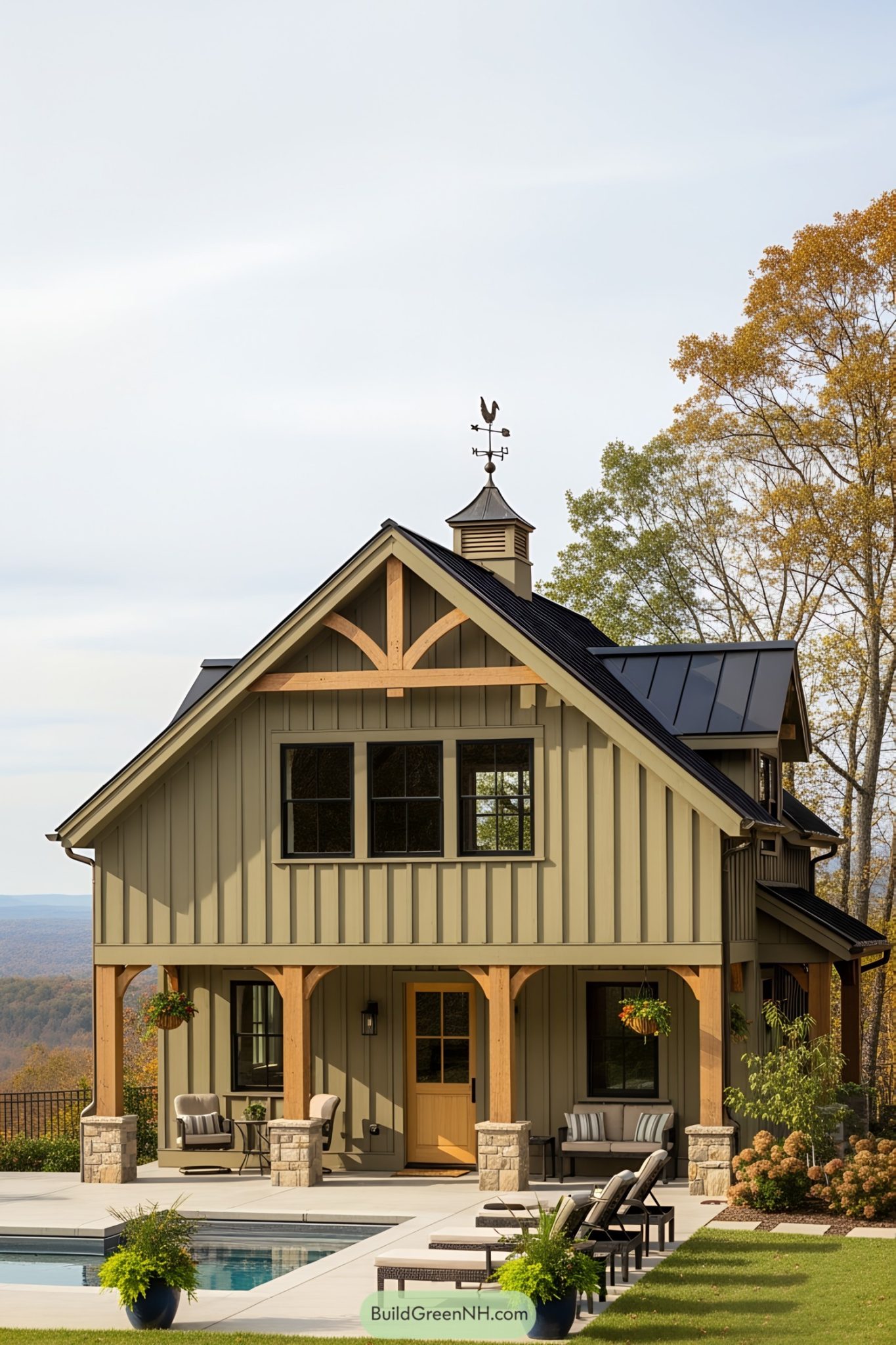 25 Farmhouse Pool Houses That Will Make You Want to Dive In