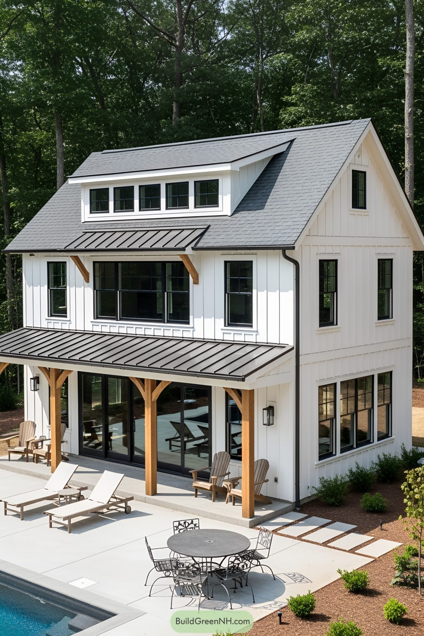 25 Farmhouse Pool Houses That Will Make You Want to Dive In