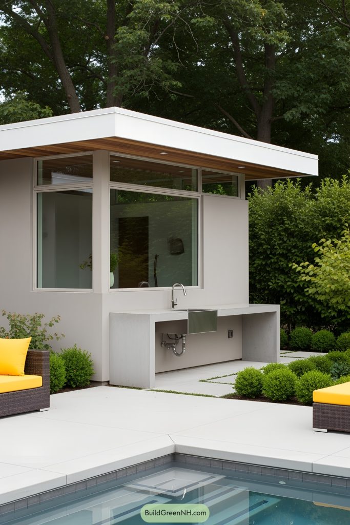 22 Simple Pool Houses That Make a Splash