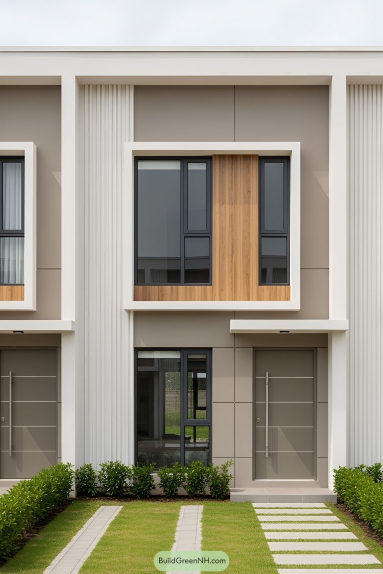 15 Small Row Houses with Bold Design Impact