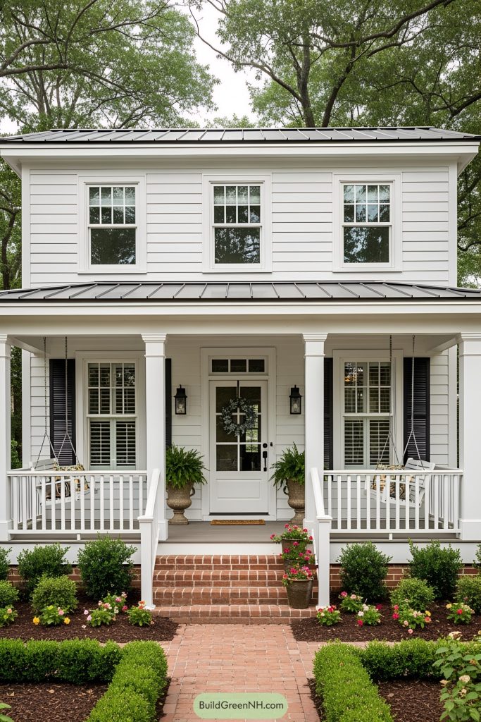 22 Small White Houses with Big Classic Style
