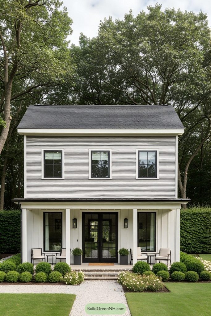 Charming Country Cottage Retreat: Small Farmhouse Plans