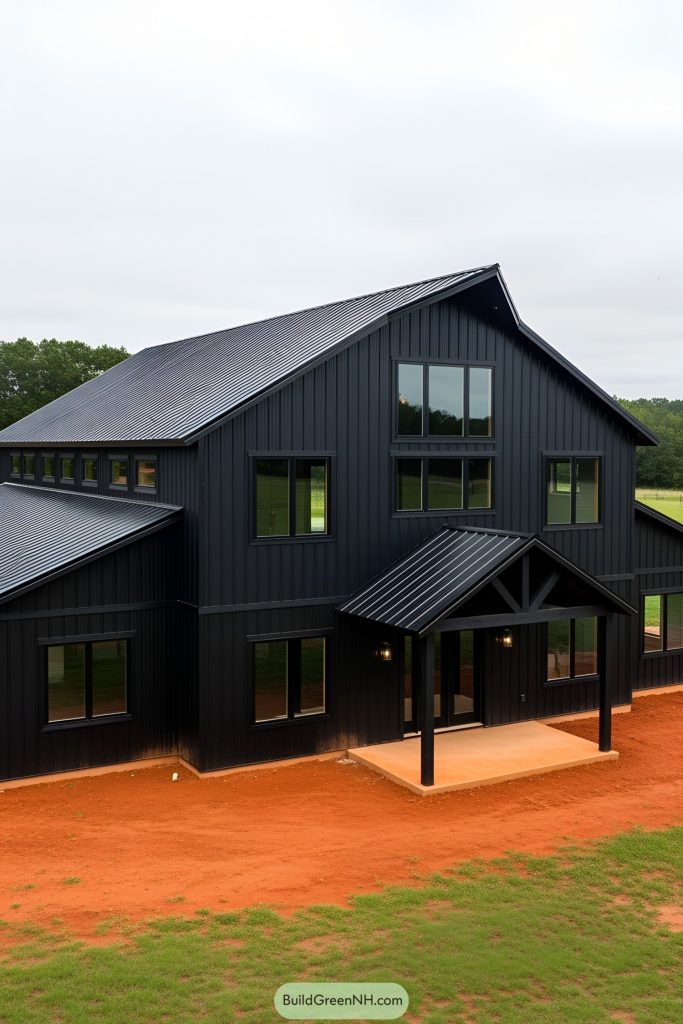 25 All Black Barndominiums That Will Make You Say Yeehaw in Style