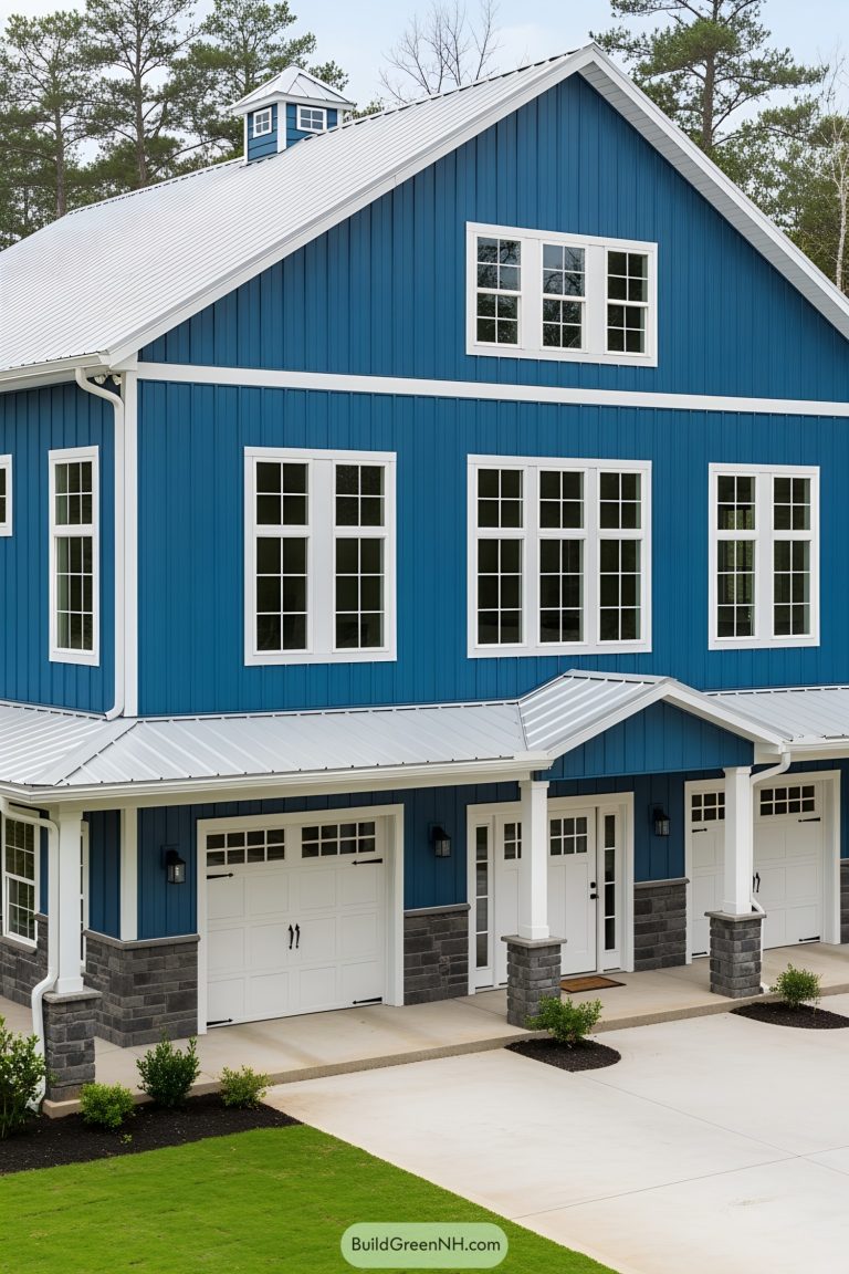 25 Blue Barndominiums That Will Make You Swoon