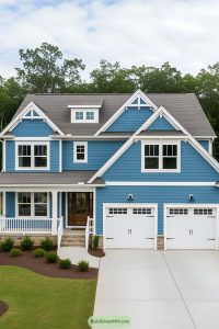 22 Blue Suburban Houses That Will Paint Your World Happy