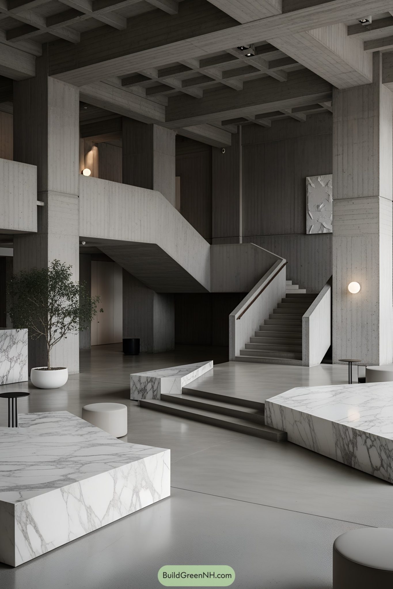 20 Stunning Brutalist Interiors You Won't Believe