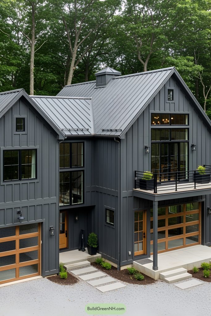 23 Dark Gray Barn Houses That Embrace the Moody Vibe