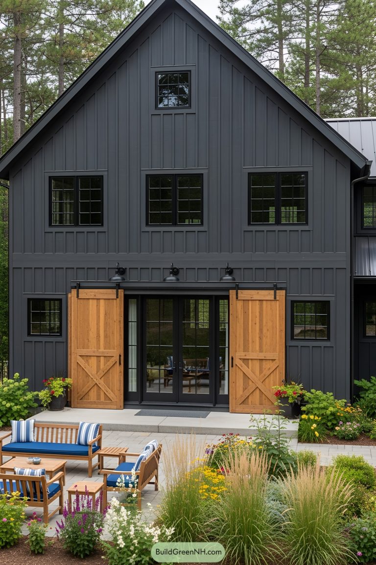 23 Dark Gray Barn Houses That Embrace the Moody Vibe