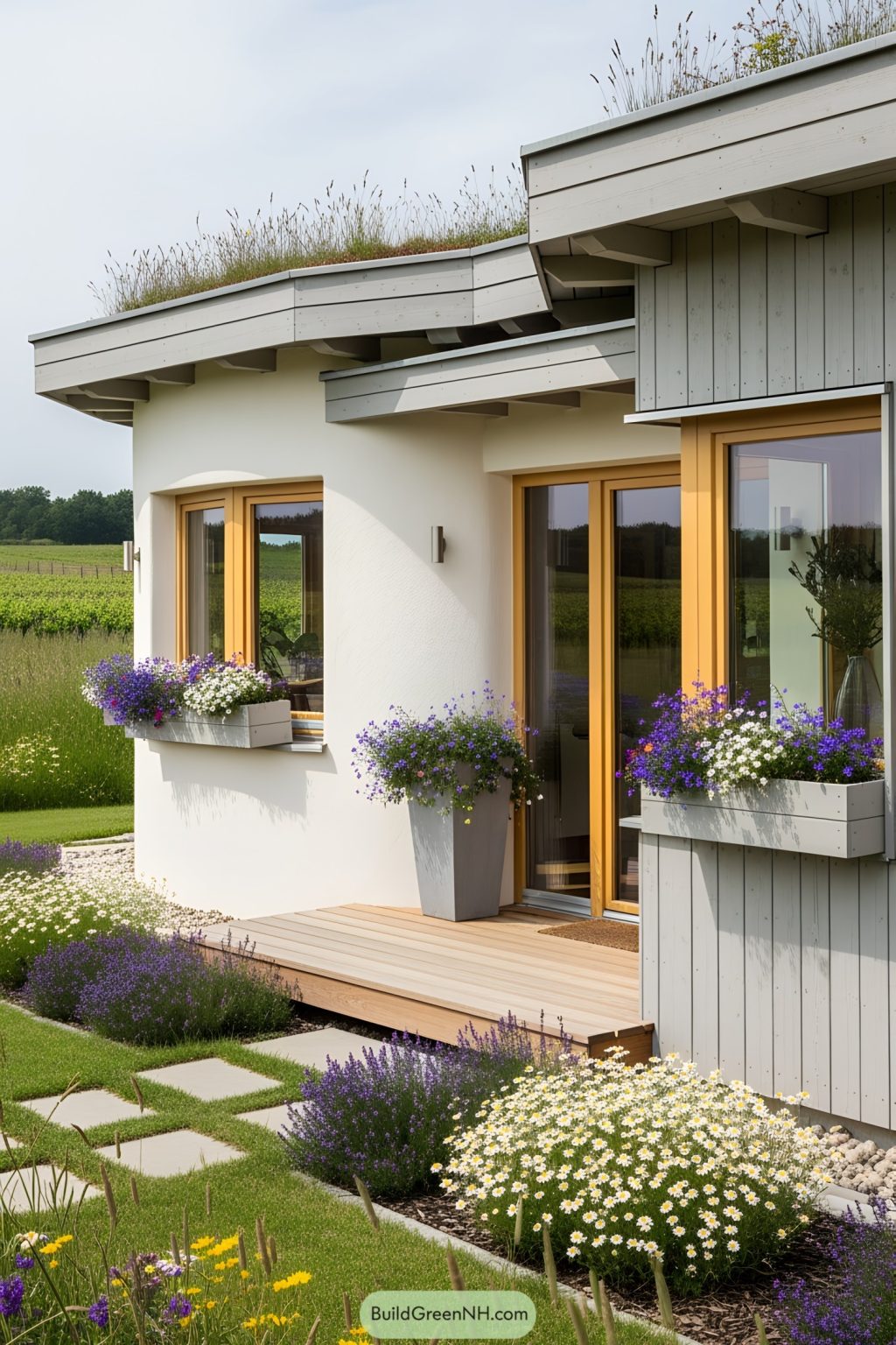 25 European Modern Cottages With Blooming Flower Boxes