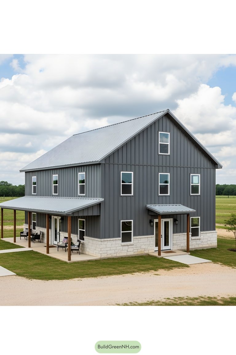24 Gray Barndominiums Where Rustic Style Meets Modern Chic