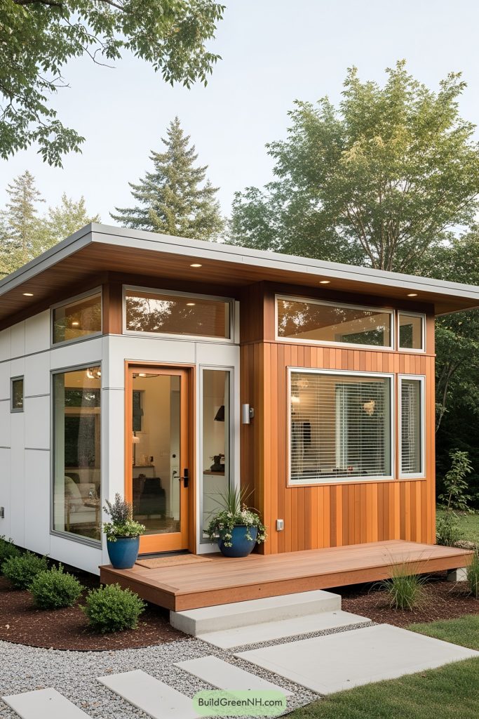 24 Mid Century Modern Tiny Houses with Big Retro Flair
